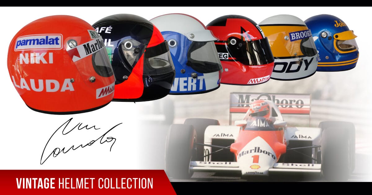Best Designs F1 Vintage Helmets and Classics | CM Helmets