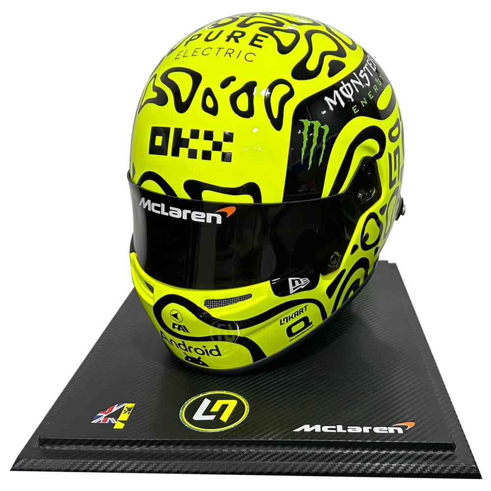 LANDO NORRIS 2024 F1 REPLICA HELMET FULL SIZE | CM Helmets